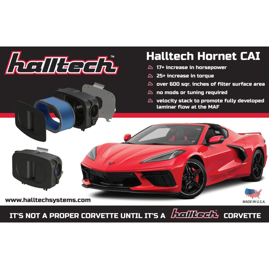 Halltech Hornet Intake Chevrolet Corvette C8 - Deep Stage Tuning ...